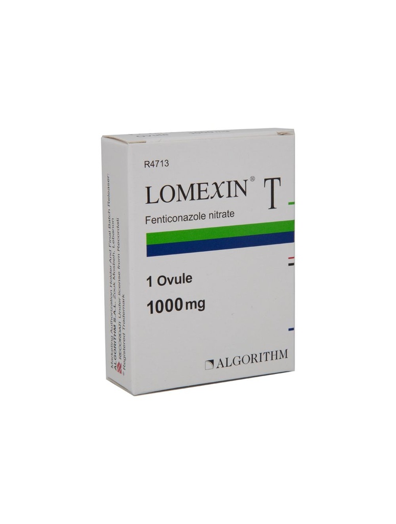 Lomexin T 1000 Mg Ovule 1'S- | Pharmacy and More